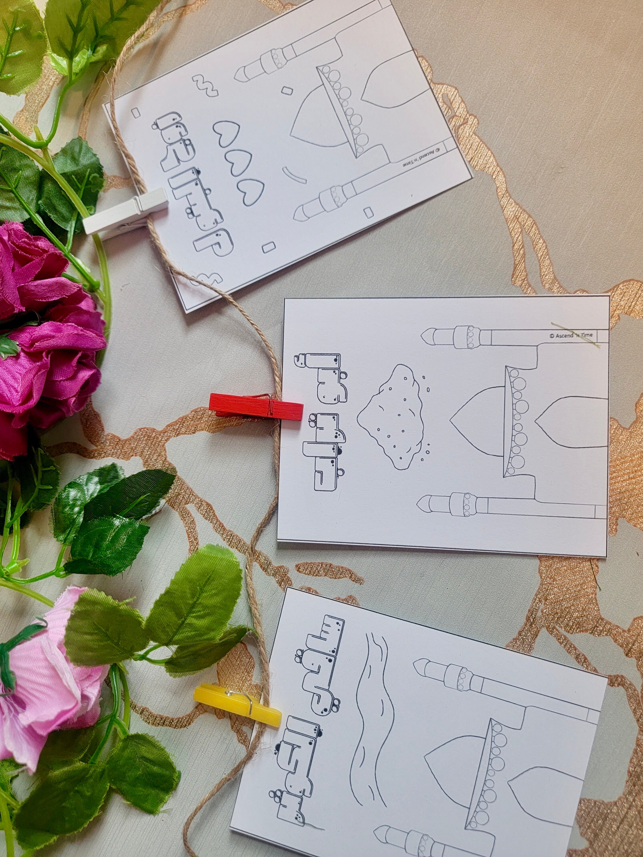 Arabic Title Banner Imam Ali Download, Coloring, الإمام علي, Printable ...