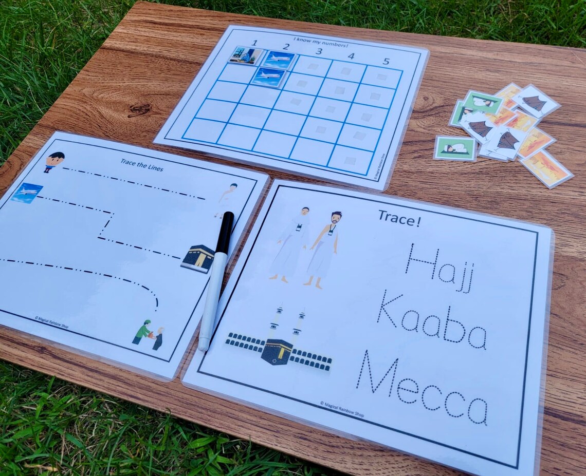2022 Hajj Bundle 3-5 Years, Hajj Printable Activities, Toddler Book ...