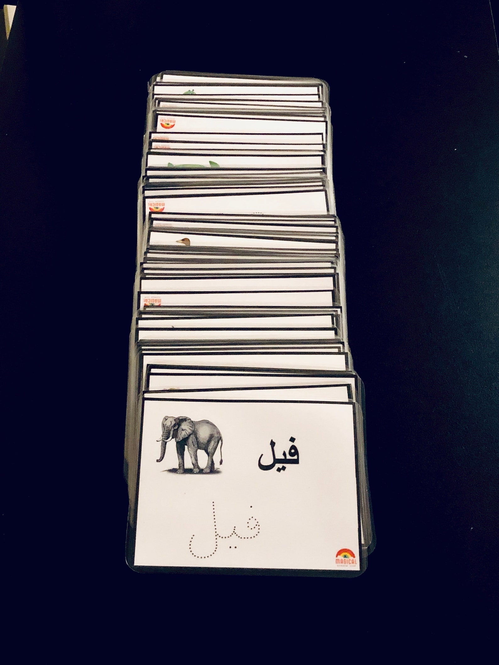 80 Arabic Animal Tracing Flashcards, الحيوانات, Alif Baa Taa, Arabic ...