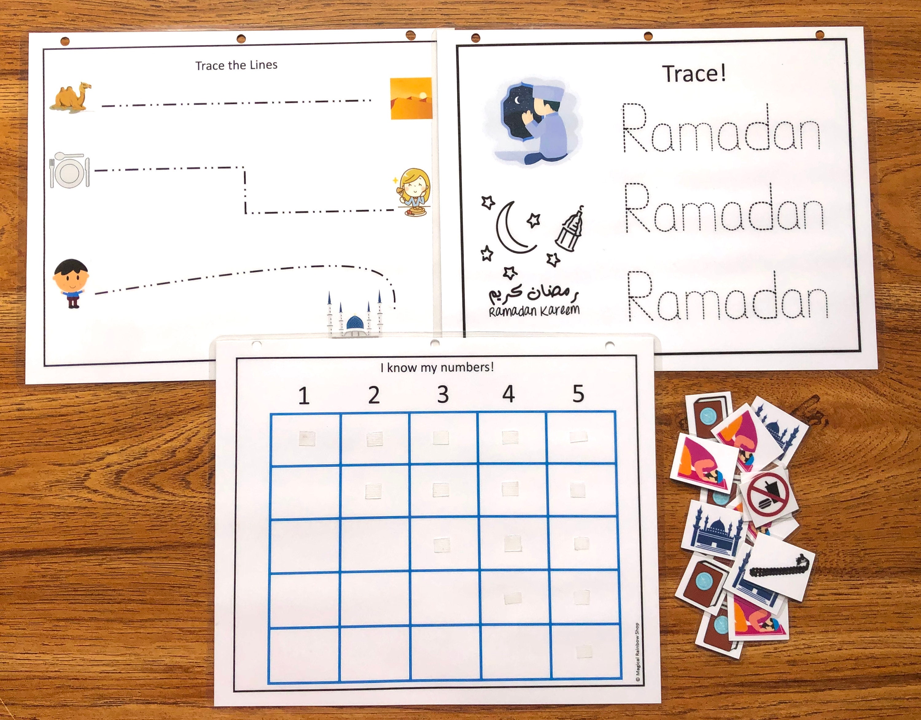 Ramadan Personalized Busy Binder Digital Download رمضان للأطفال Toddler ...