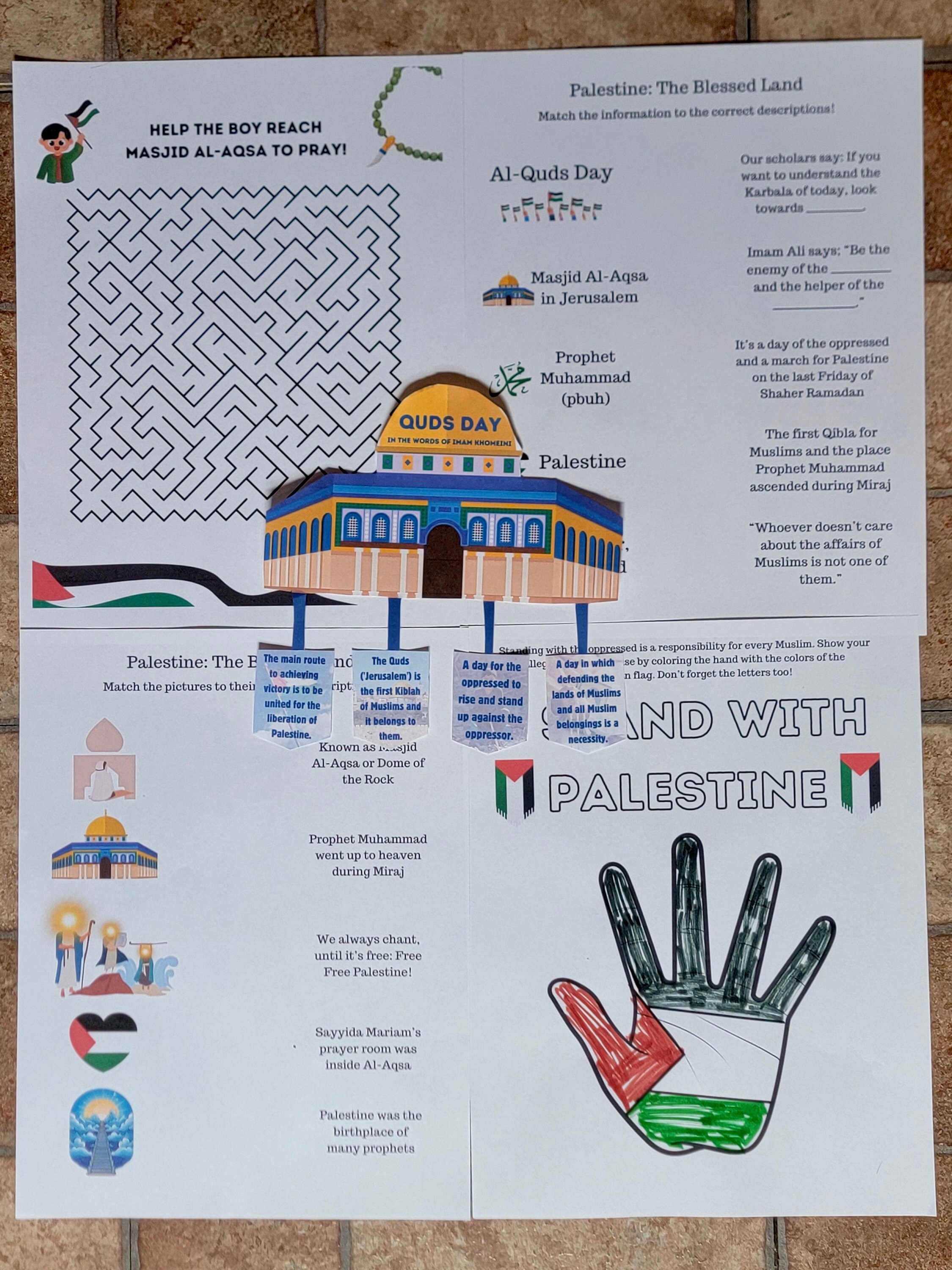2024 Palestine Bundle, Palestine, Digital Download, Puzzle, Coloring ...