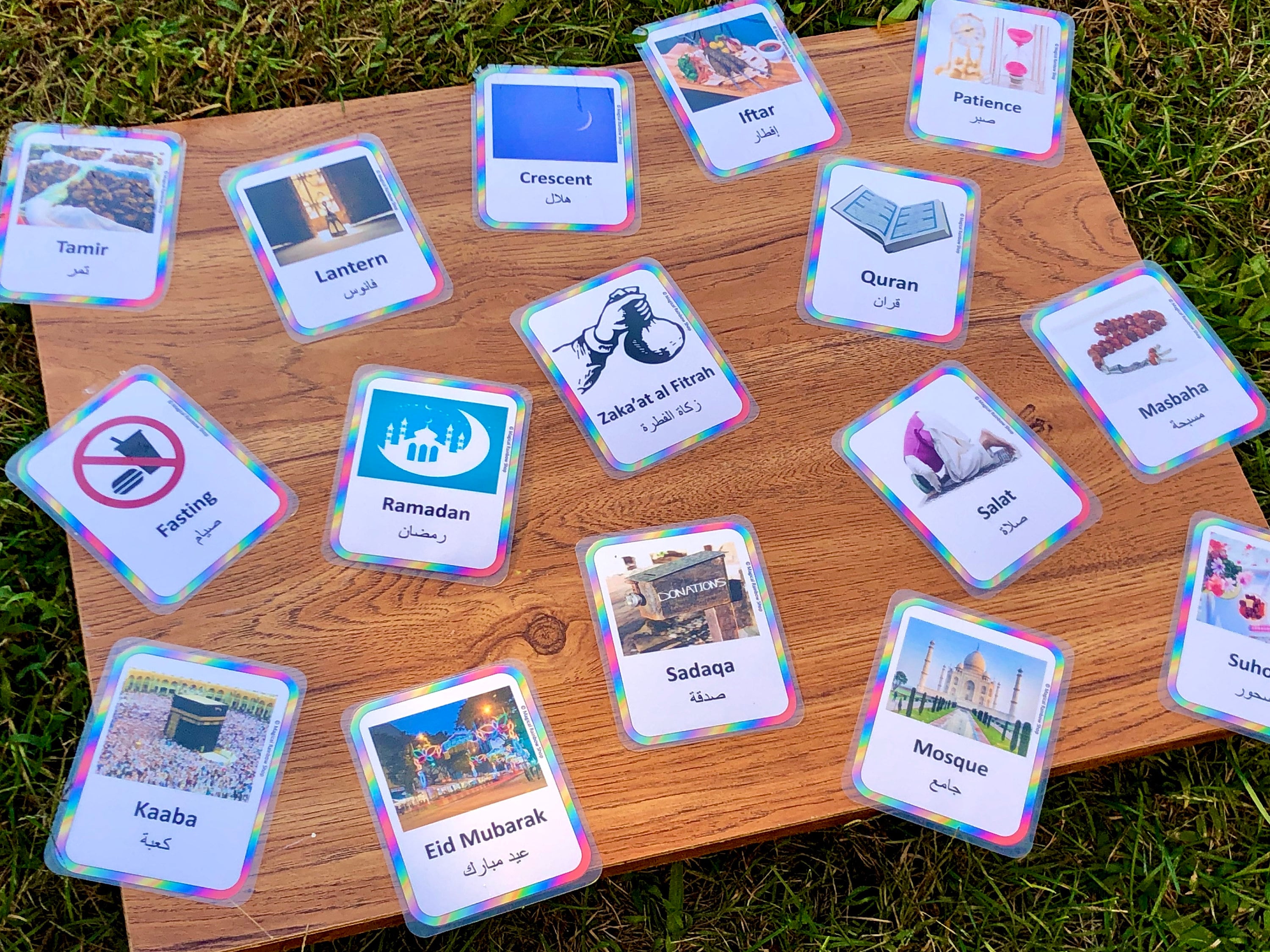 Ramadan Flash Cards, Printable Islam Flash Cards, Digital Download ...