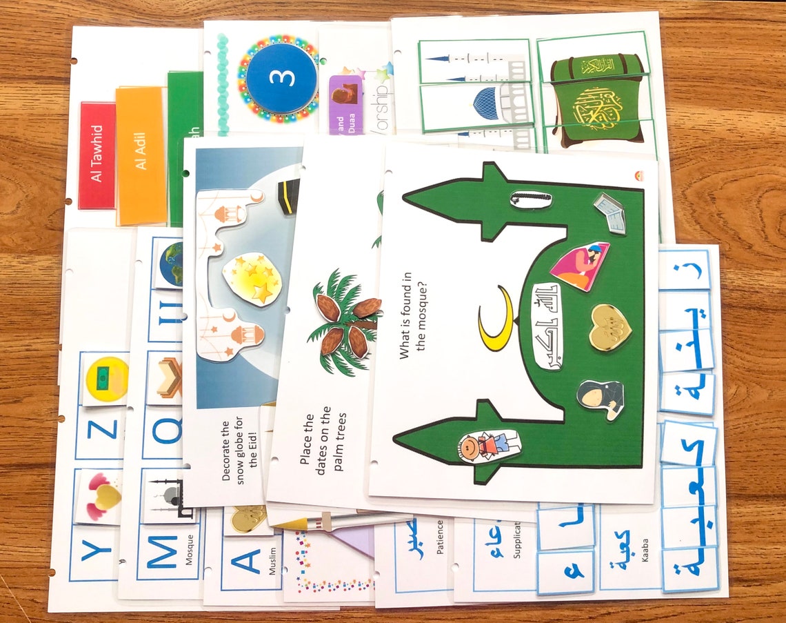 Ramadan Activity Book, Ramadan Activity Book Printable,رمضان للأطفال ...