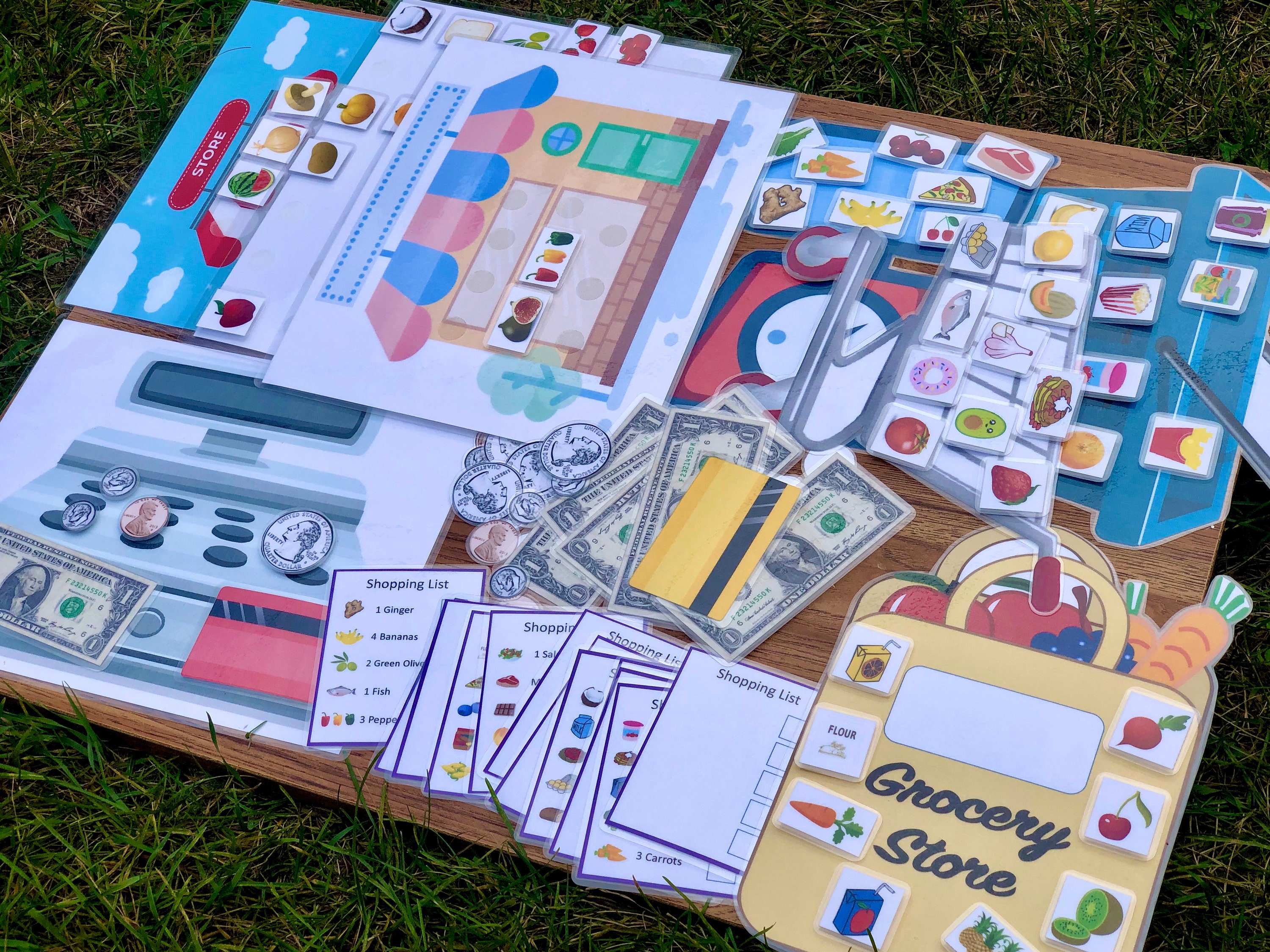 Personalised Shopping Grocery Activity, Mega Pack, Digital Download ...