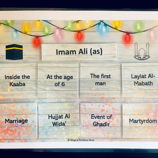 Islamic Activity Puzzles - Etsy