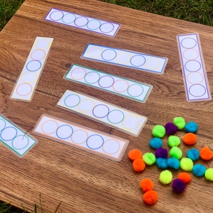 Busy Bag Preschool Toddler Busy Book Numbers Fine Motor Skills ...