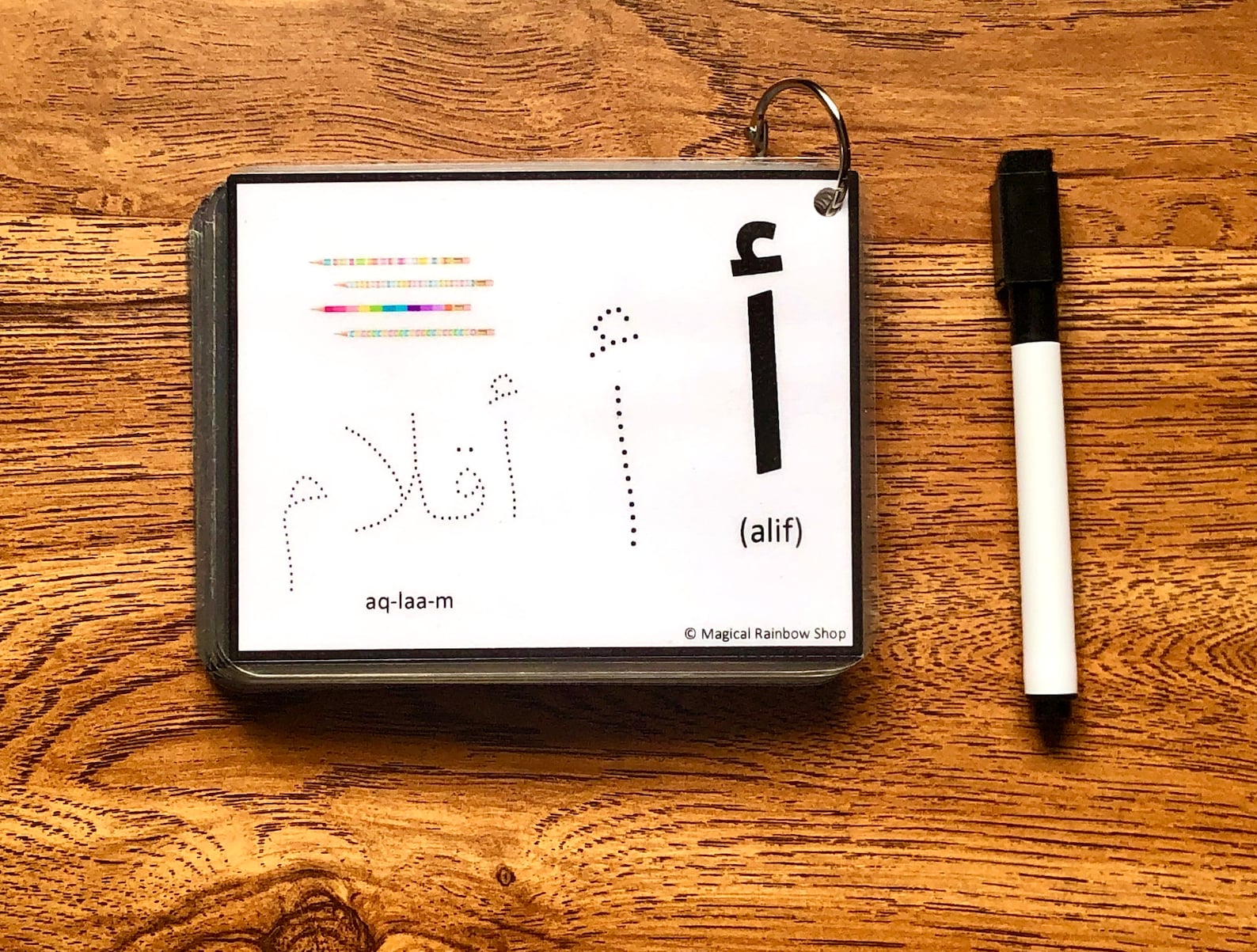 Arabic Tracing Alphabet With Pronunciation, الأحرف العربية, Arabic ...