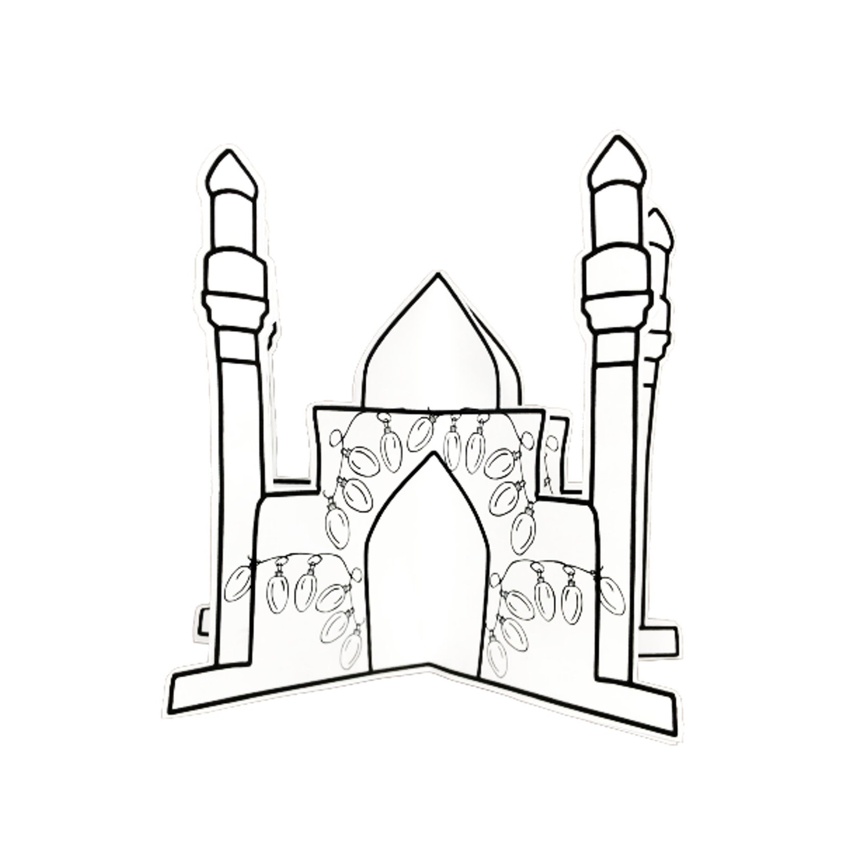 Imam Ali Shrine Printable Stand Up, Imam Ali Craft, الإمام علي, Hands ...