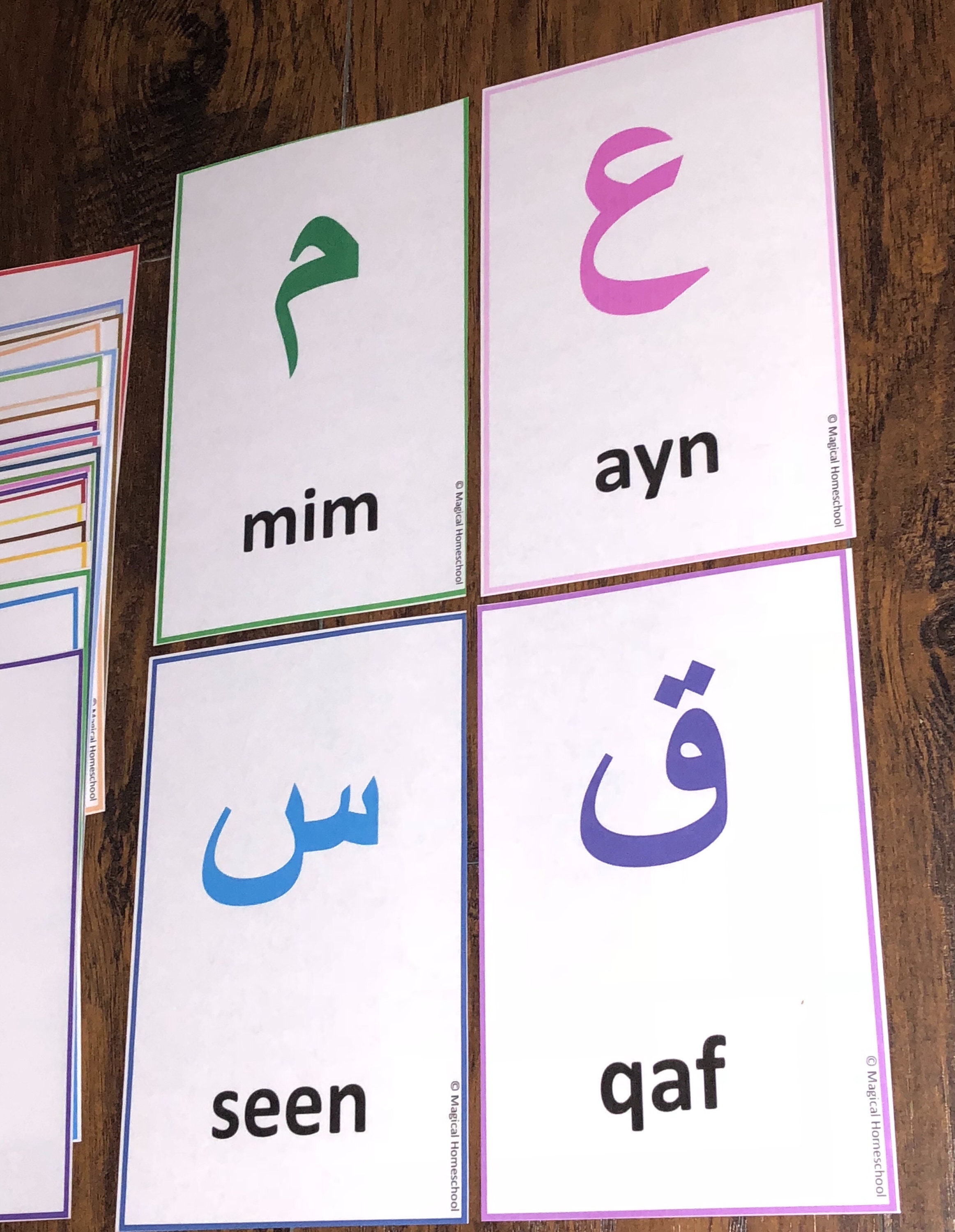 Arabic cardseid giftالعربيةArabic | Etsy