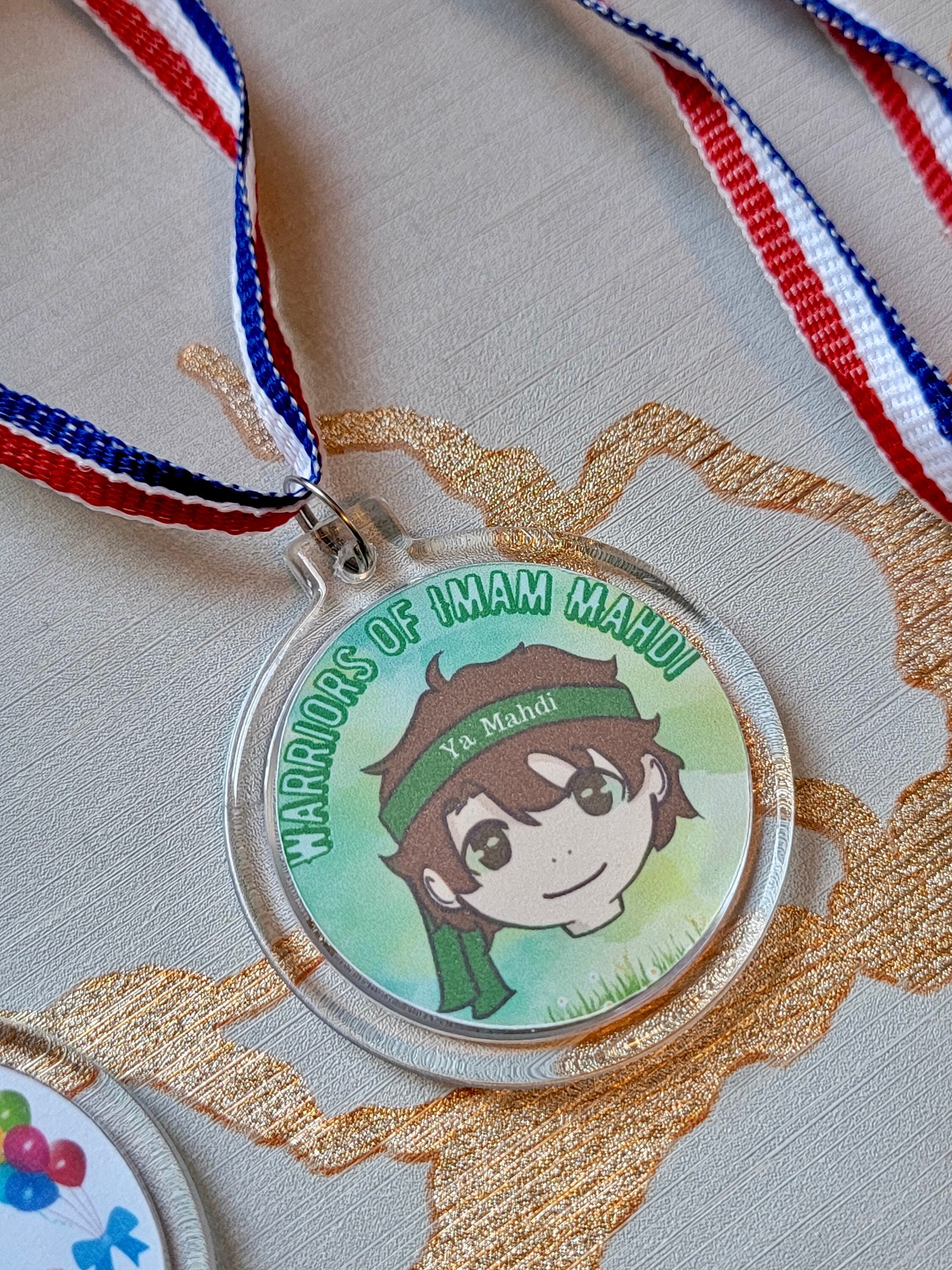 Imam Mahdi Medal, Imam Mahdi Favor, الإمام مهدي, Kids Gift, Shia, Imam ...