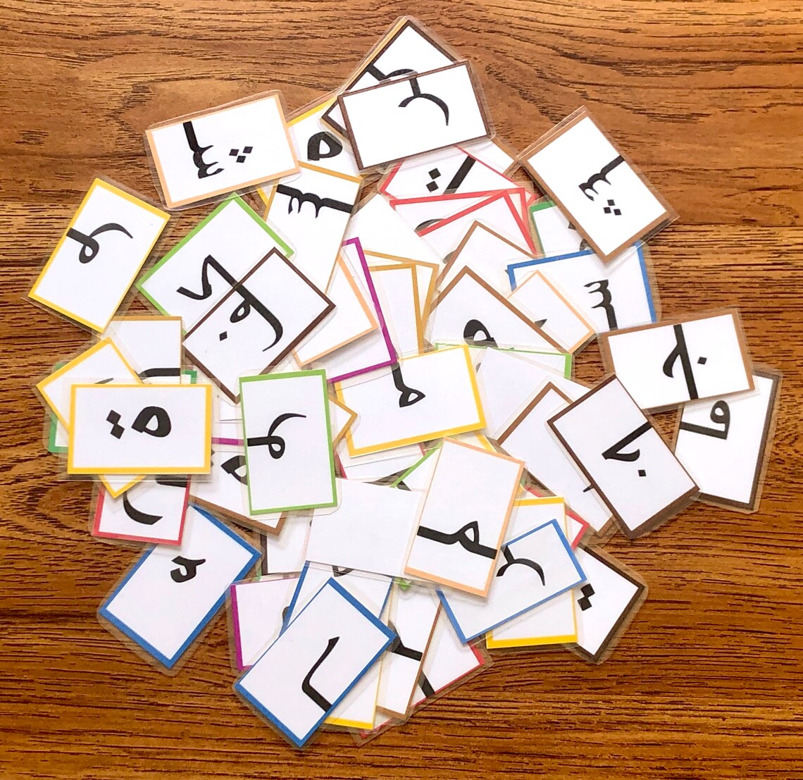 Arabic puzzle Arabic letter & picture Arabic alphabet | Etsy