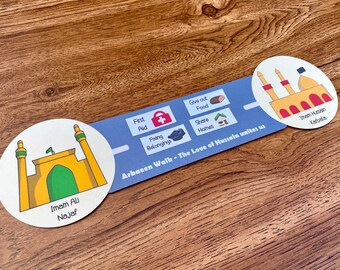 Arabic Digital Puzzle Arabic Letter & Picture Arabic - Etsy