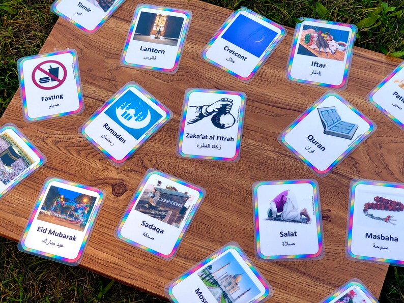 Ramadan Flash Cards Printable Islam Flash Cards Digital | Etsy Canada