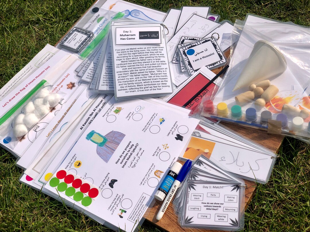 2021 Ashura 9 Day Program Kids, Muharram Activities, Digital Activity ...