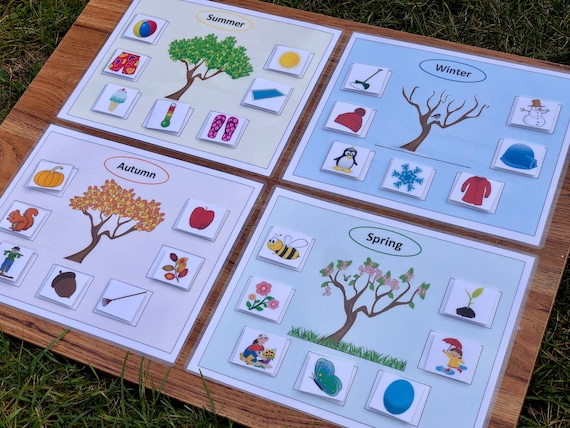 Four Seasons Art Project Kindergarten