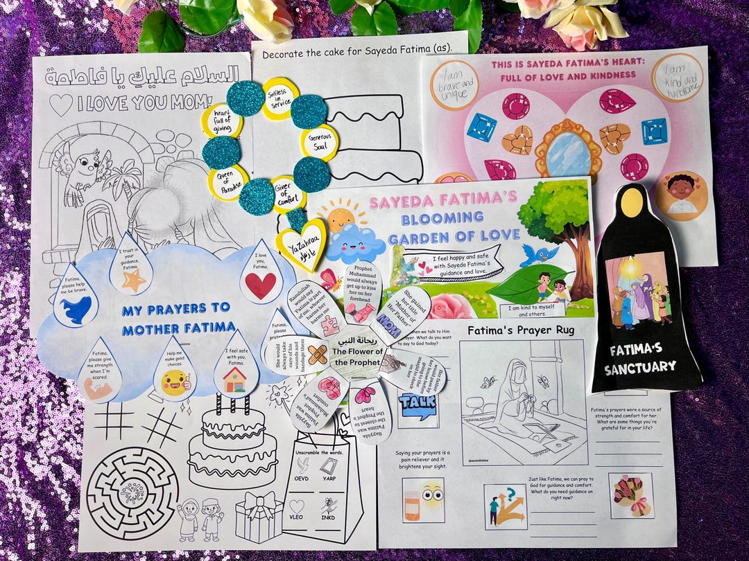 2024 Ages 3 to 7 Sayeda Fatima Bundle, Growth Mindset, Emotional ...