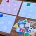 Shapes Activity Bundle, Match the Shapes , Shapes Printable, Preschool ...
