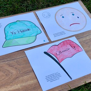 Arbaeen Playdough Mats, Printable Ashura Activity, Muharram Craft ...