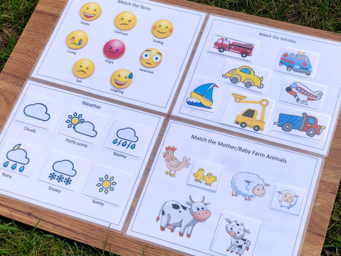 Personalized Busy Binder Preschool Binder Printable Toddler - Etsy