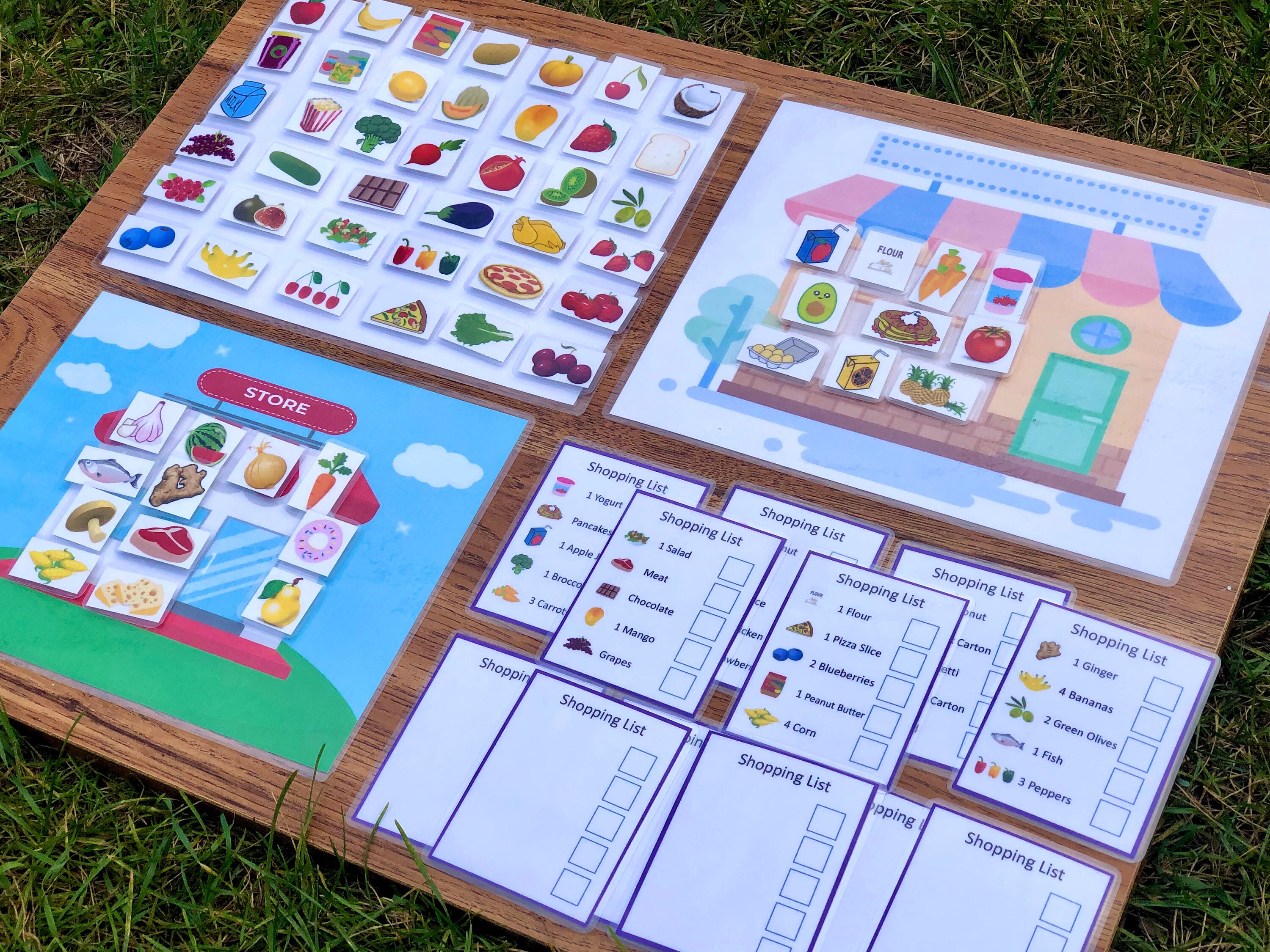 Personalised Shopping Grocery Activity, Mega Pack, Digital Download ...