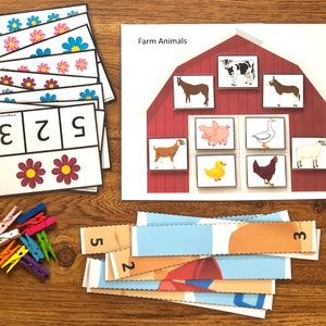 Busy Bag Preschool Toddler Busy Book Numbers Fine Motor Skills ...