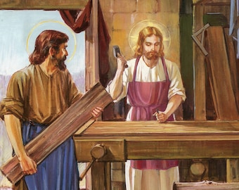 Jesus the Carpenter | Etsy