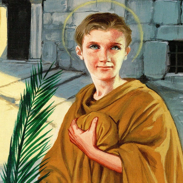 St Tarcisius - Etsy