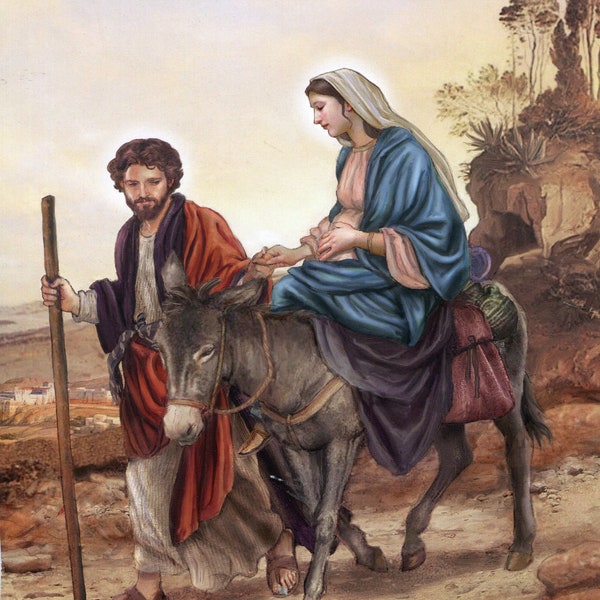 Flight Into Egypt - Etsy