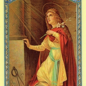 Novena to St. Philomena U - Holy Card - Prayer Card -pack of 25 - Etsy