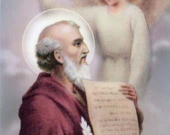 St Matthew Holy Card | Etsy