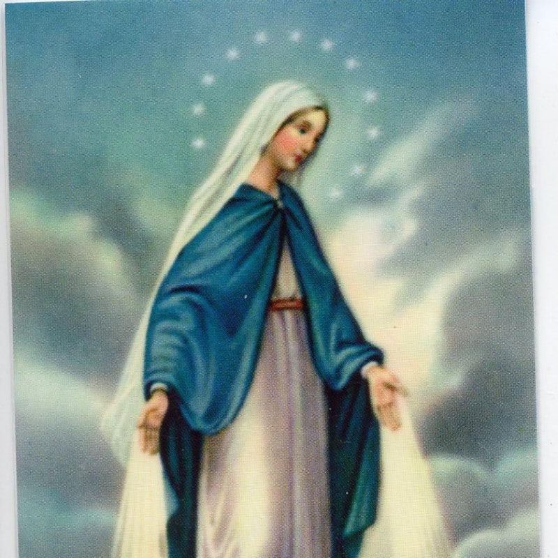 Memorare Prayer Card - Etsy