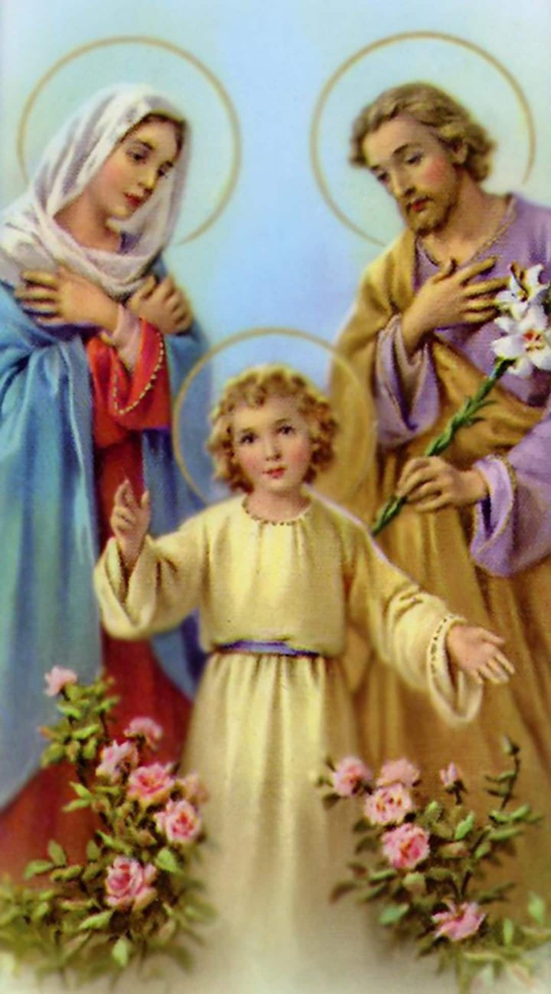 Prayer to the Holy Family A - Holy Card - Prayer Card -pack of 25 - Etsy