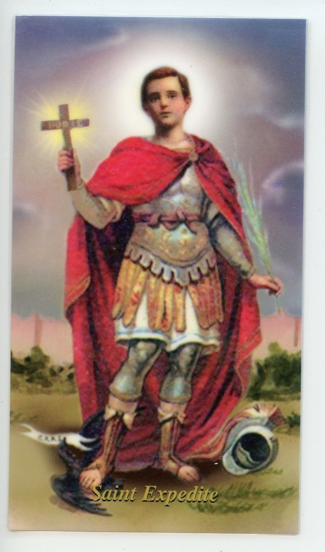 ST. EXPEDITE Holy Card Prayer Card pack of 25 - Etsy