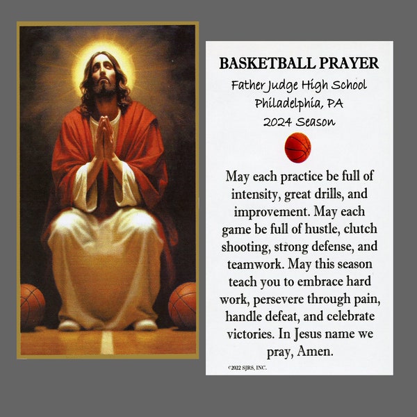 Basketball Prayer - Etsy