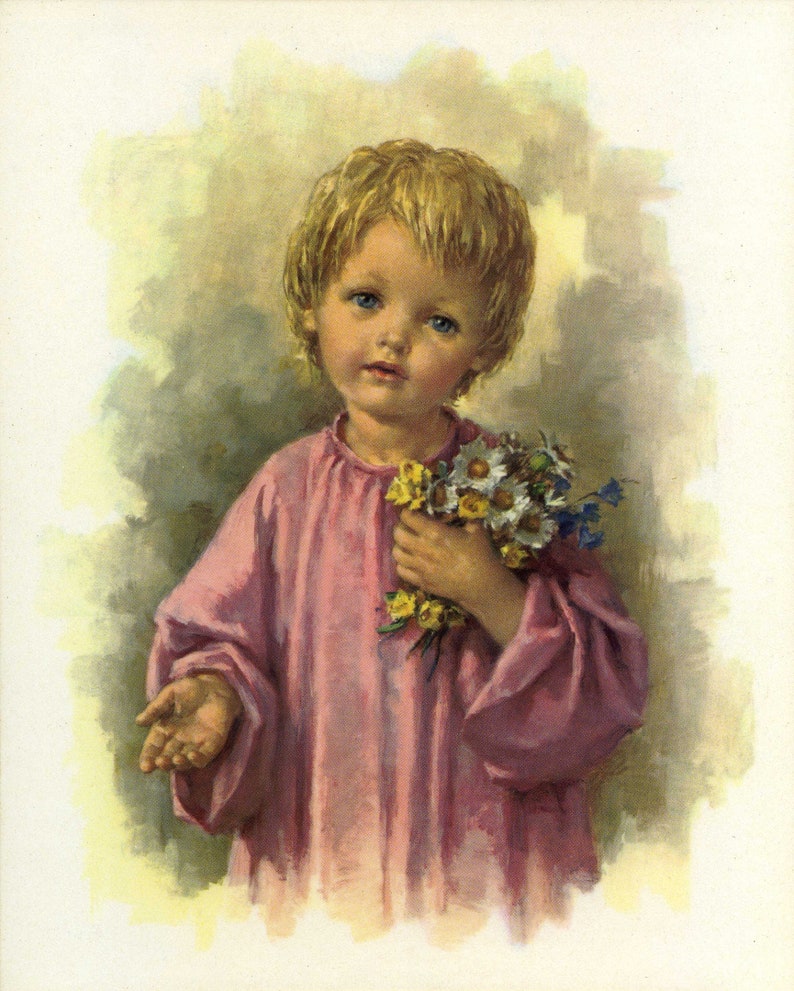 Christ Child Catholic Picture Print - Etsy