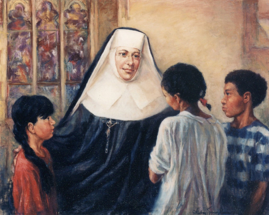 ST. KATHERINE DREXEL - Catholic Picture - Print - Etsy