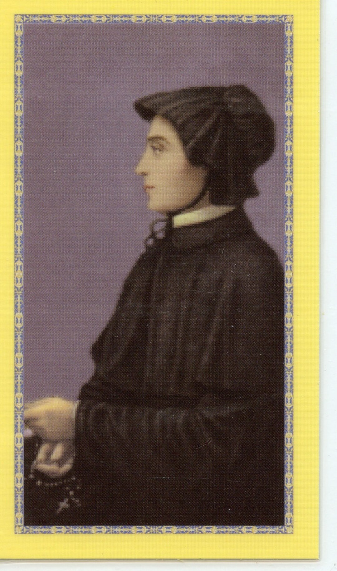 St. Elizabeth Ann Seton - Relic Holy Card - Blessed by Pope Francis - Etsy