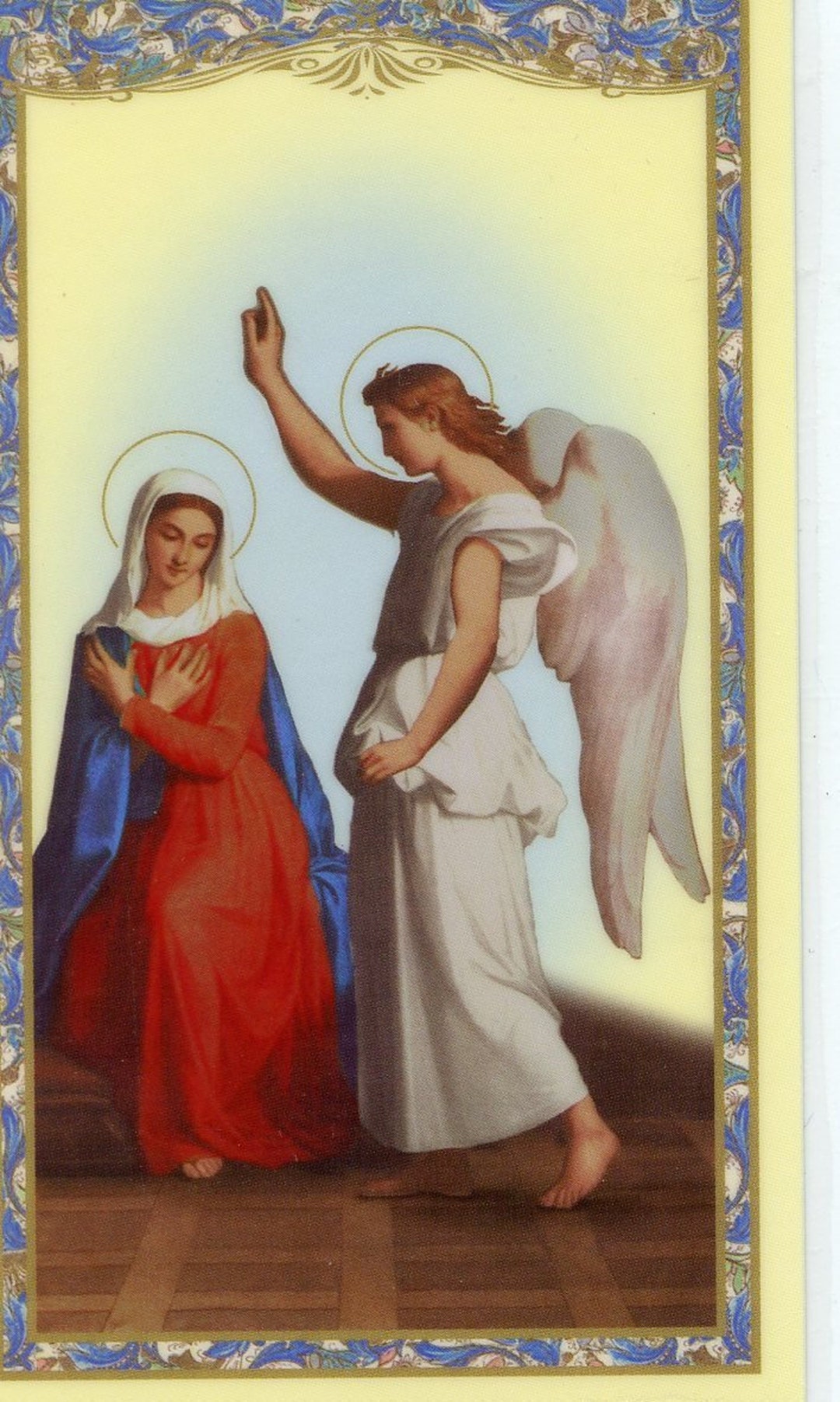 THE ANGLEUS - Holy Card - Prayer Card -pack of 25 - Etsy