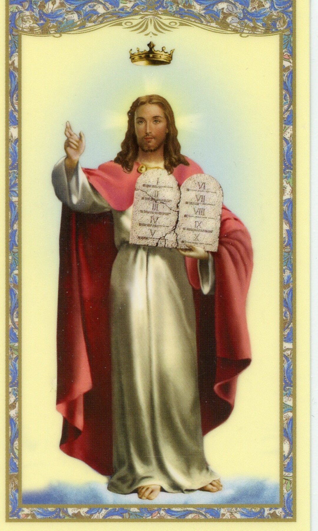 THE TEN COMMANDMENTS - Holy Card - Prayer Card -pack of 25 - Etsy