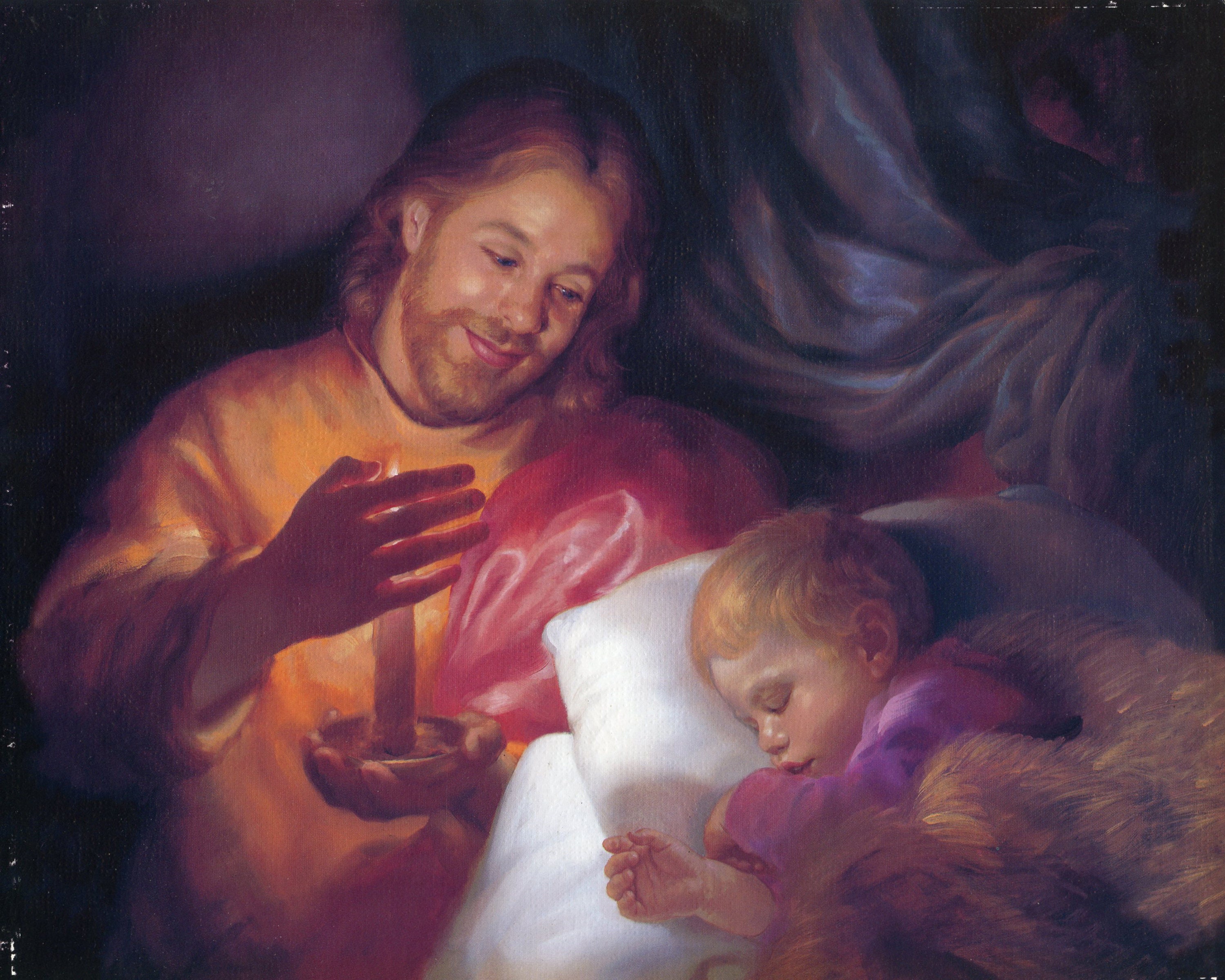 JESUS WITH BOY 10 Catholic Picture Print - Etsy