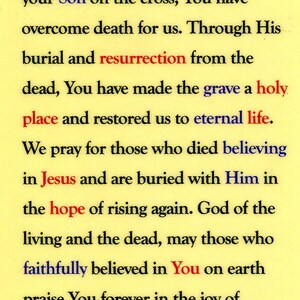 In Loving Memory N - Holy Card - Prayer Card -pack of 25 - Etsy