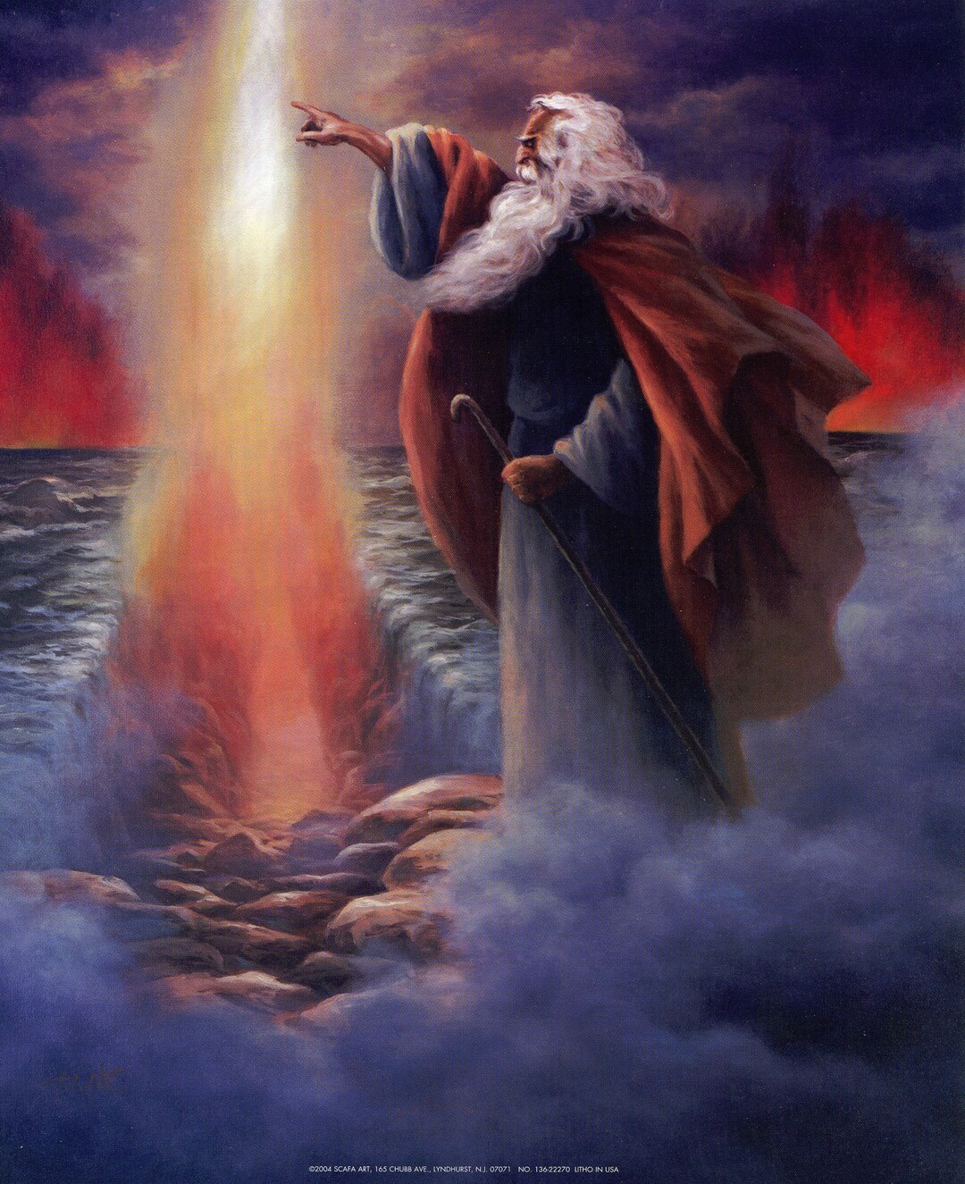 MOSES Catholic Picture Print - Etsy
