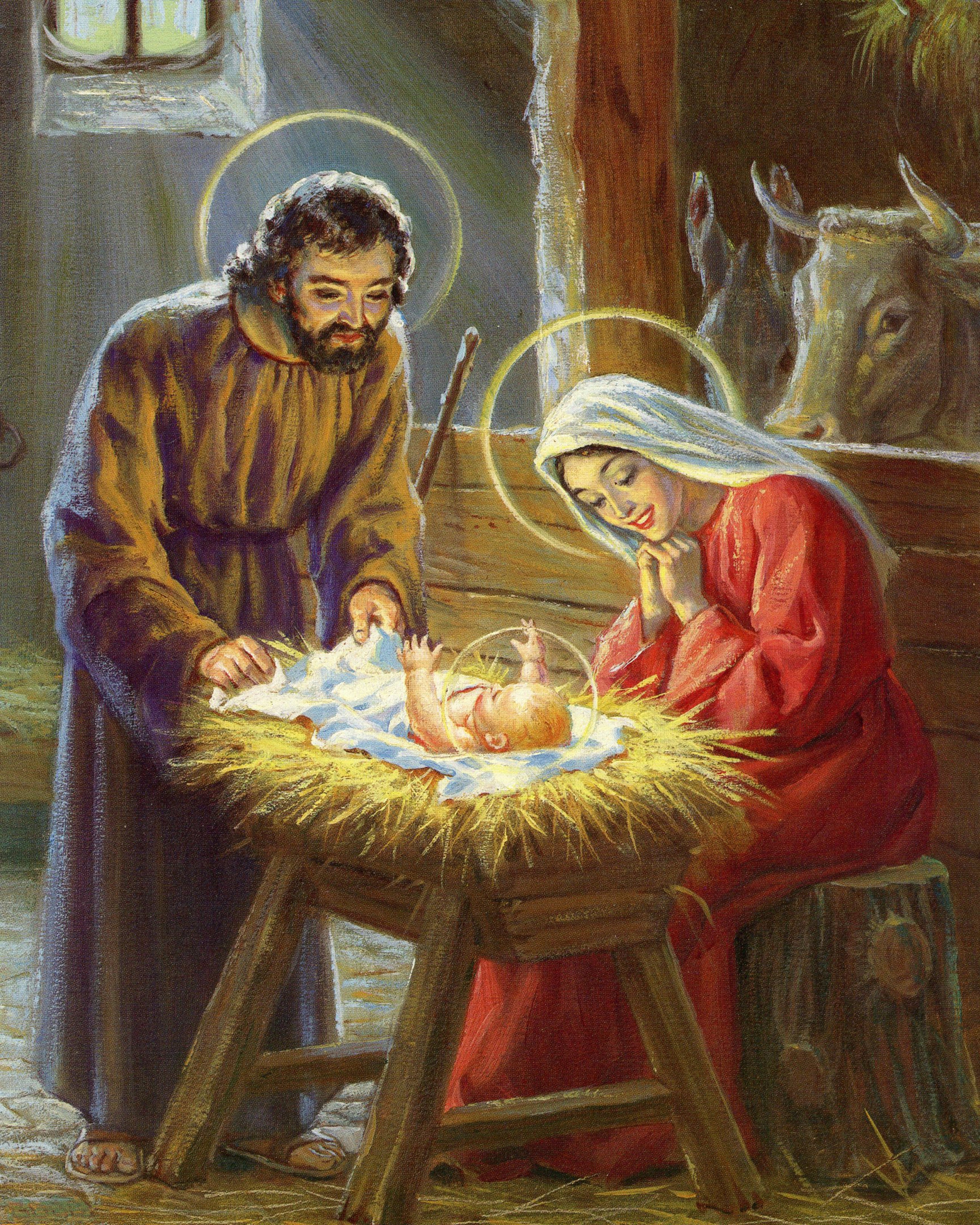 Nativity P Catholic Picture Print - Etsy