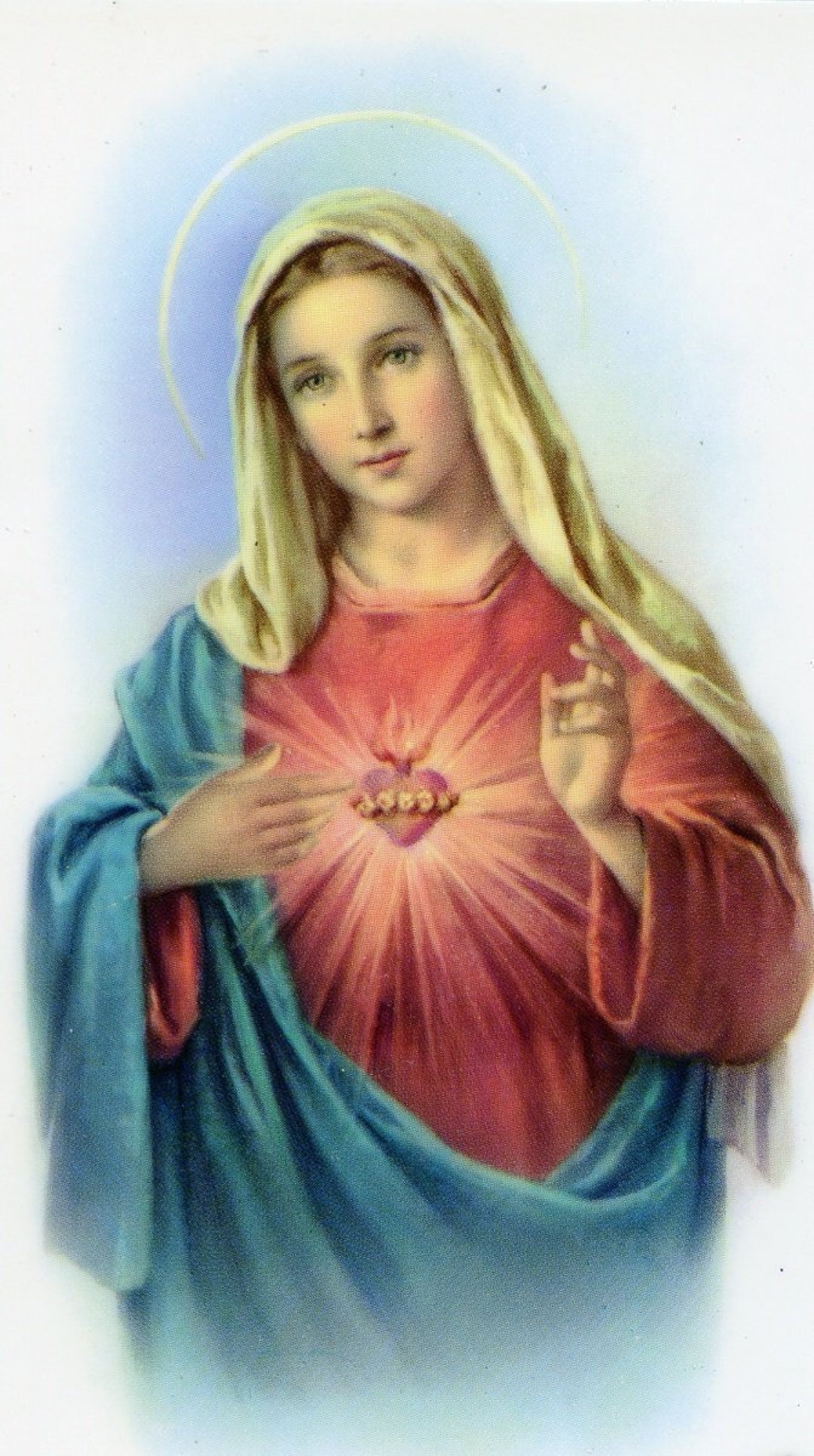 Take My Hand O Blessed Mother - Holy Card - Prayer Card -pack of 25 - Etsy