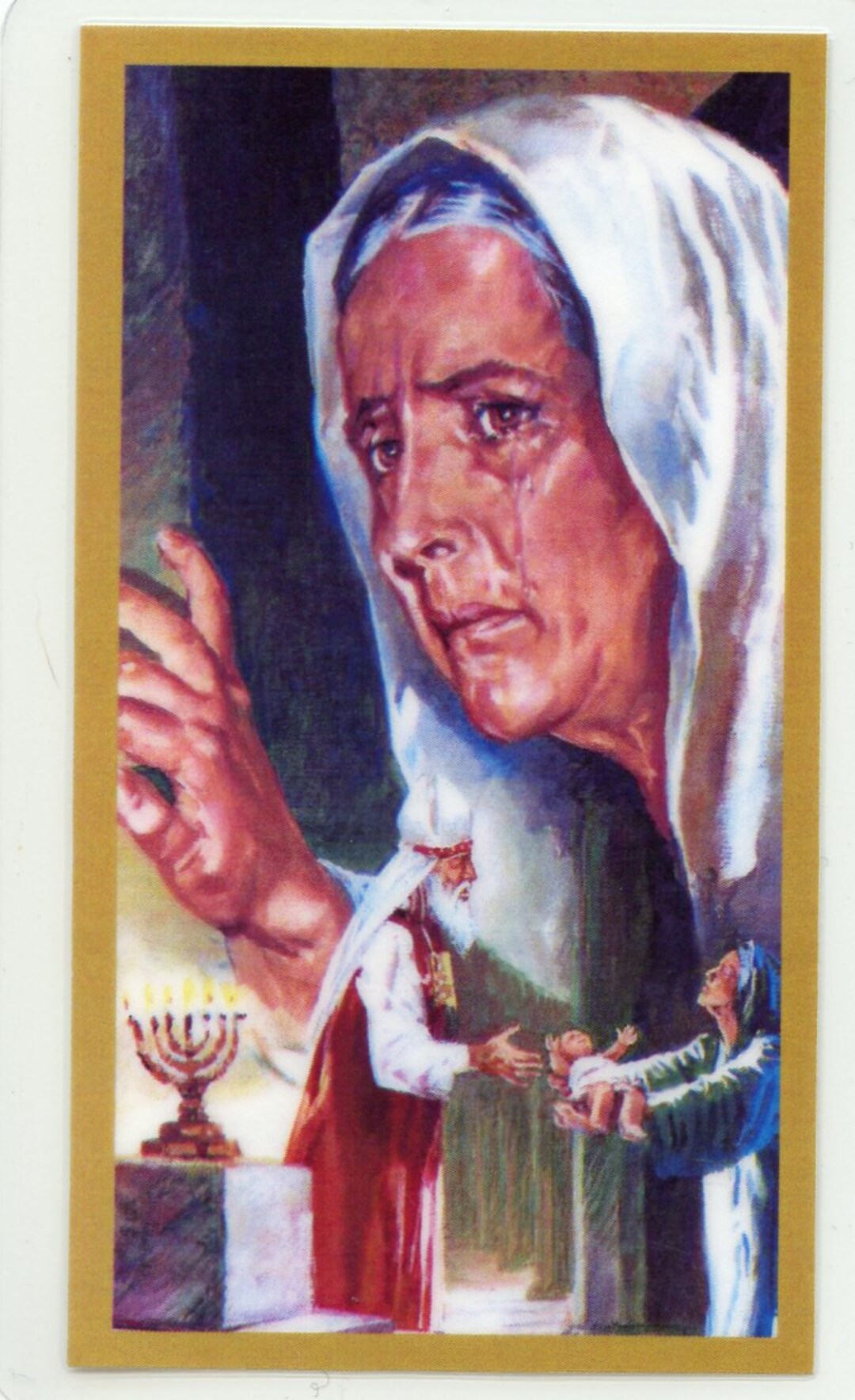 A Prayer for Hannah U - Holy Card - Prayer Card -pack of 25 - Etsy