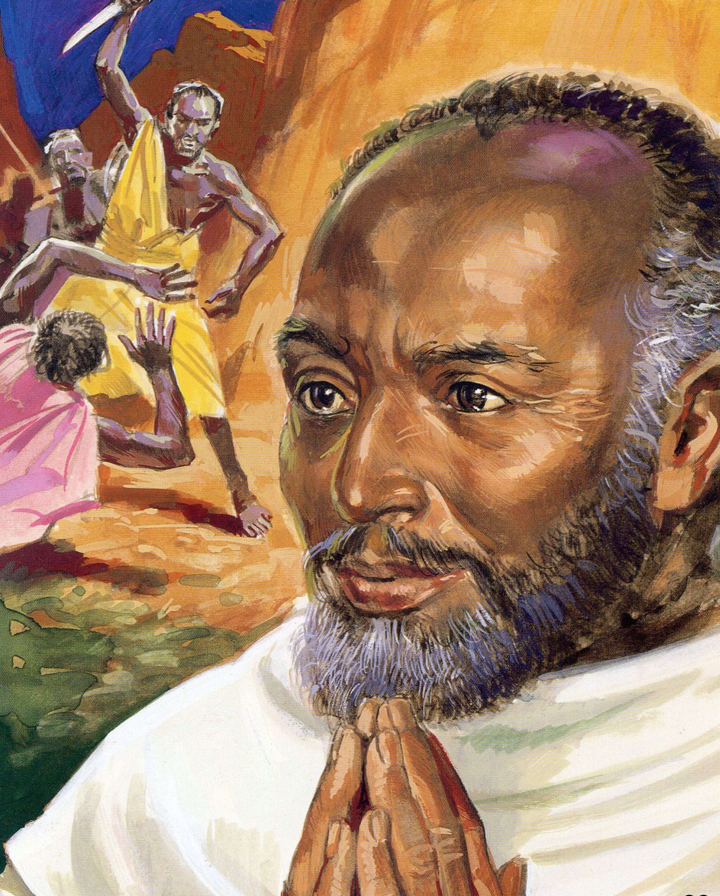 St Moses the Black N Catholic Picture Print - Etsy