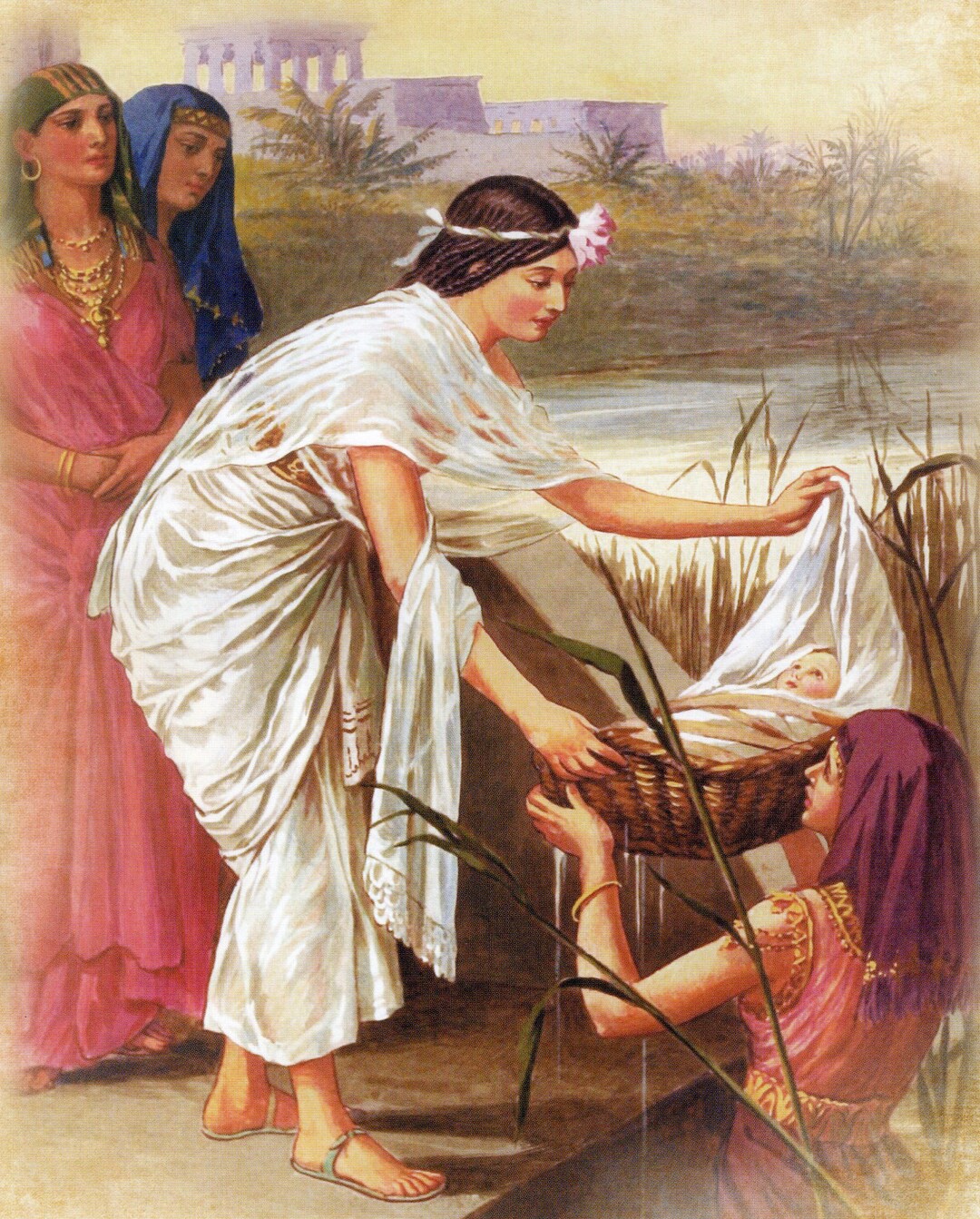 Birth of Moses 2T Catholic Picture Print - Etsy