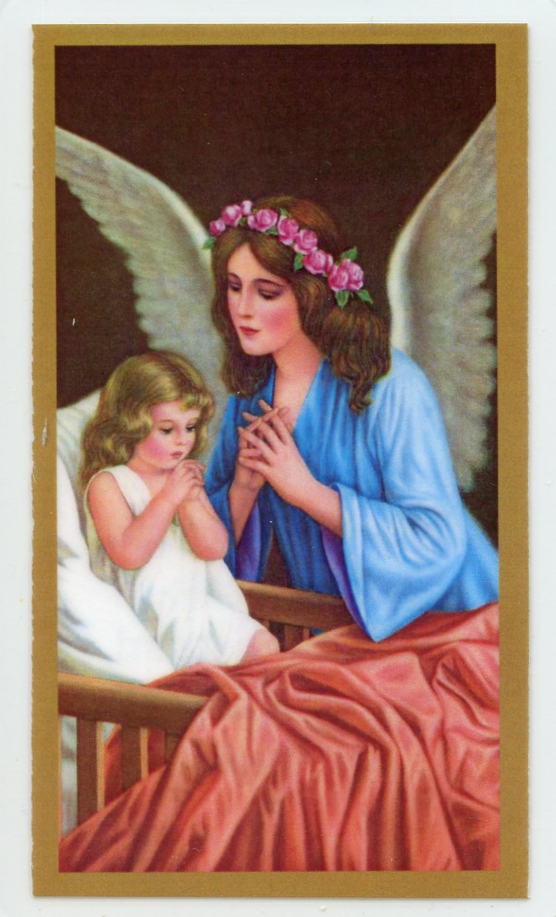 Prayer to Your Guardian Angel (7) U - Holy Card - Prayer Card -pack of ...