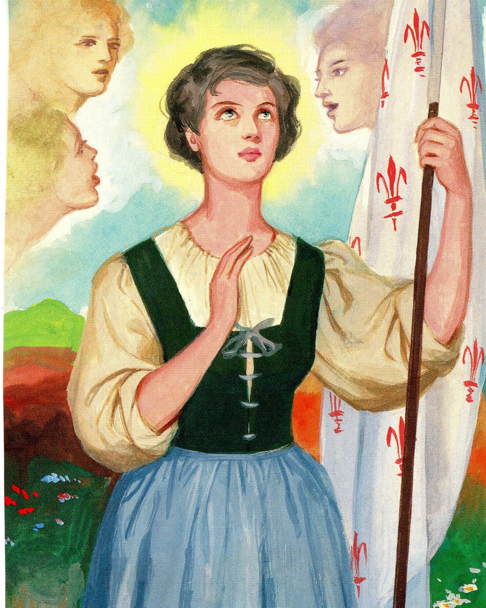 St. Joan of Arc V Catholic Picture Print - Etsy