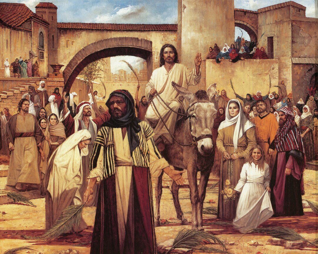 PALM SUNDAY Catholic Picture Print - Etsy